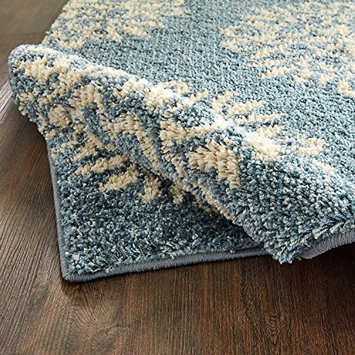 Mohawk Home Exploded Medallions Ornamental Area Rug, 8'x10', Blue