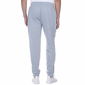 Champion Men's Interlock Tech Terry Jogger Pant with Zippered Pockets (as1, Alpha, l, Regular, Regular, Gray)