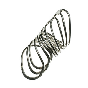 925 Sterling Silver Adjustable Ring Elegant Gift Handmade Anillo Ajustable de Plata