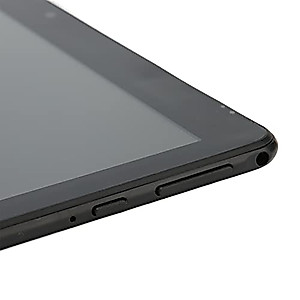 Tablet Computer, HD Screen Tablet Black 5MP Rear 2560x1600 Aluminum Alloy Glass 10.1Inch 5Ghz for Entertaining (US Plug)