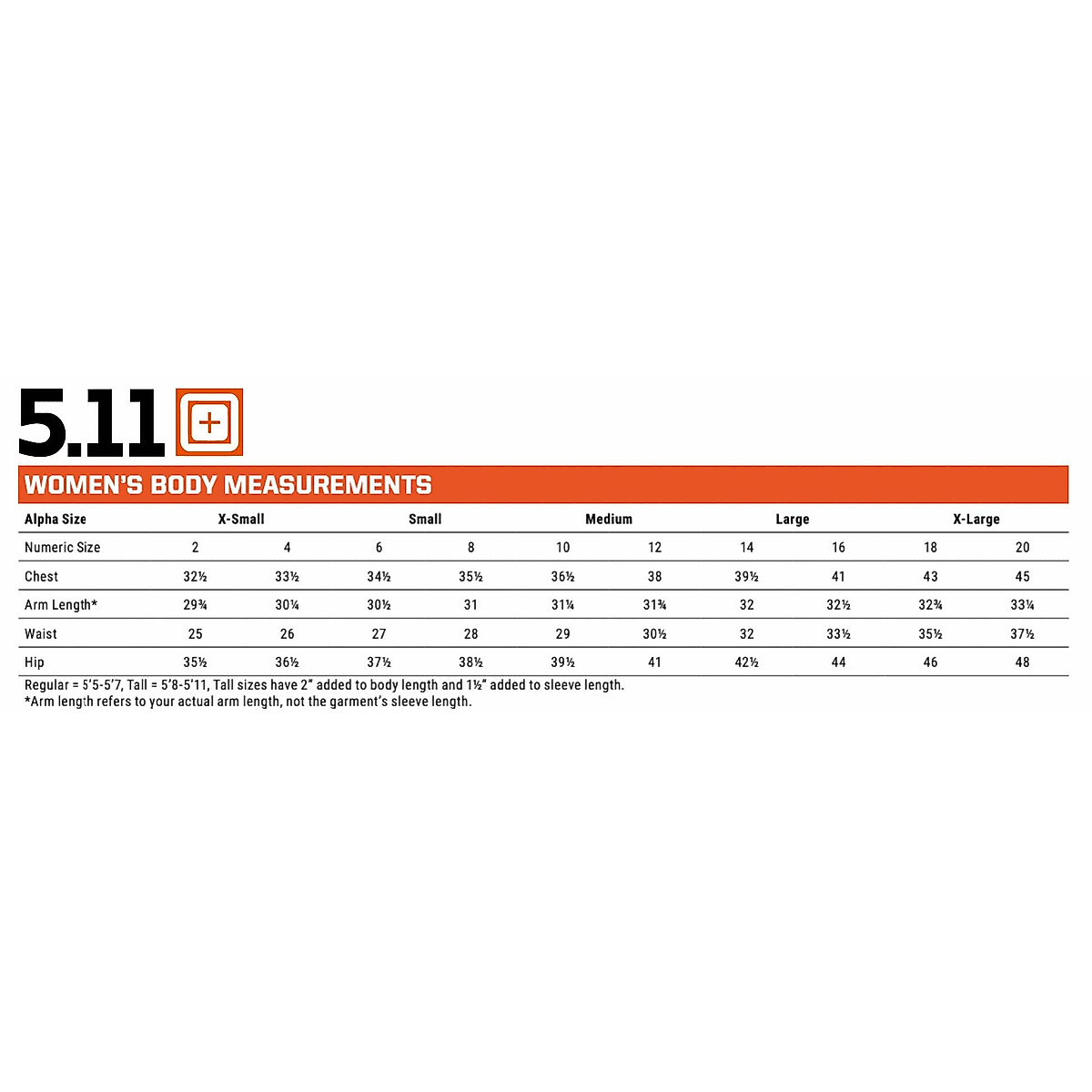 5.11 Tactical Women's Stryke Covert Cargo Pants, Stretchable, Gusseted Construction, Style 64386, Black, Size 2 Regular