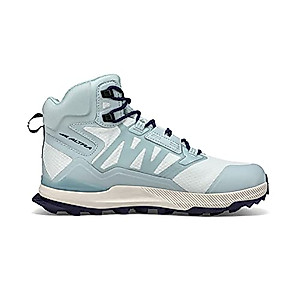 ALTRA Women's AL0A7R7J Lone Peak All-WTHR Mid 2 Trail Running Shoe, Light Blue - 11 M US