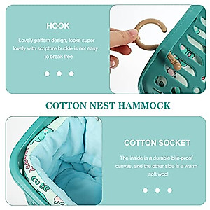 PATKAW Hanging Hamster Bed Rat Hammock House Bedding Small Pet Animals Cage Nest Habitats Hanging Basket Warm Bed for Guinea Pig Rat