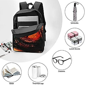 17 Inch Cool Dragon Backpack Cartoon Laptop Backpack College Bookbag Travel Bags for Teenagers