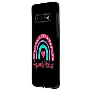 Galaxy S10 Ayurvedic Medicine Boho Rainbow Case