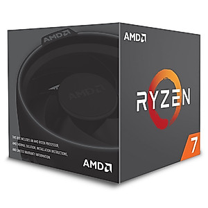 AMD Ryzen 7 2700X Processor with Wraith Prism LED Cooler - YD270XBGAFBOX