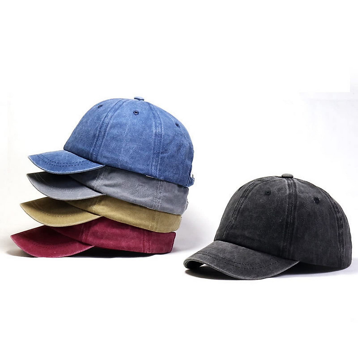 Faringoto All-Match Solid Color Baseball Cap Women's Summer Outdoor Sun Hat