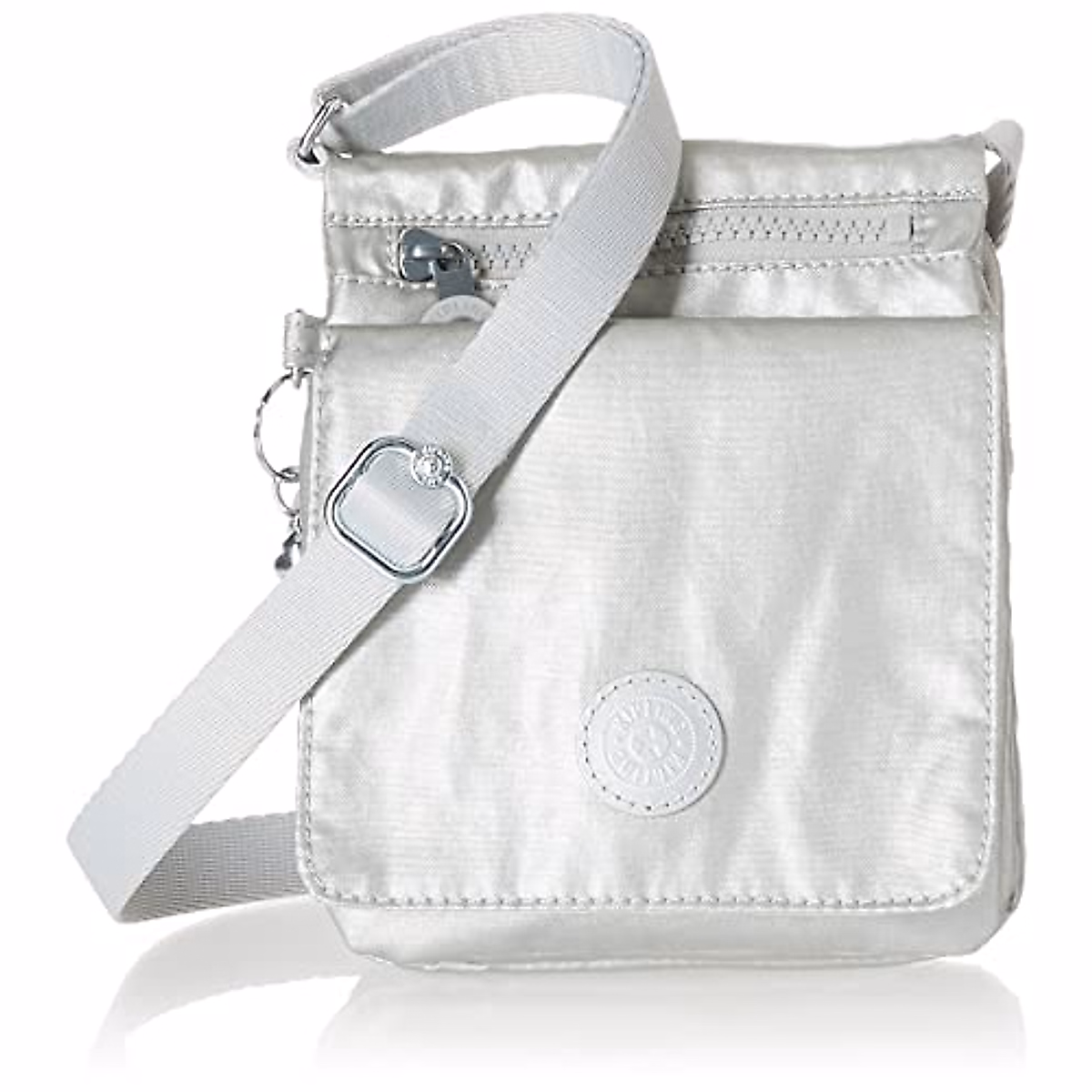 Kipling Women's New Eldorado Minibag, Lightweight Crossbody, Travel Bag, Bright Metallic
