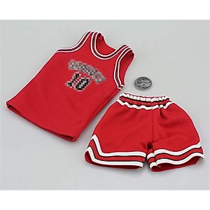 HiPlay 1/6 Scale Male Figure Doll Clothes, Basketball Clothes Suit for 12 inch Action Figure HS013 (Basketball Clothes)