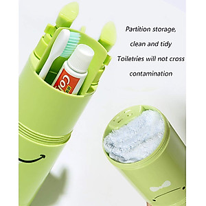 Household items Portable toiletries kit, Business Trip Washing Storage Bag, Bottled Washing Cup, Fully Functional Toothbrush Storage Box, Suitable for Travel and Outdoor