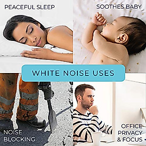 Yogasleep Dohm (Gray) The Original White Noise Machine, Relaxing Natural Sound from a Real Fan, Noise Cancelling For Office Privacy, Sleep Aid For Adults & Baby, Travel Size Pink Noise Machine