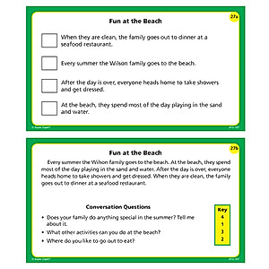 Super Duper Publications | Sequencing Events in Stories Fun Deck Flash Cards | Educational Learning Resource for Children