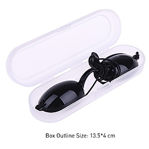BuWiz Beauty Patient Protective Goggle for IPL,Laser,LED,UV Lamp Treatment,without Blocking Light,Transparent