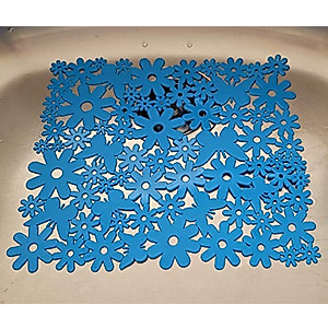 Handy Housewares 10" x 12" Decorative Protective Sink Drain Mat - Protects Sink from Scratches and Chips (1-pack)