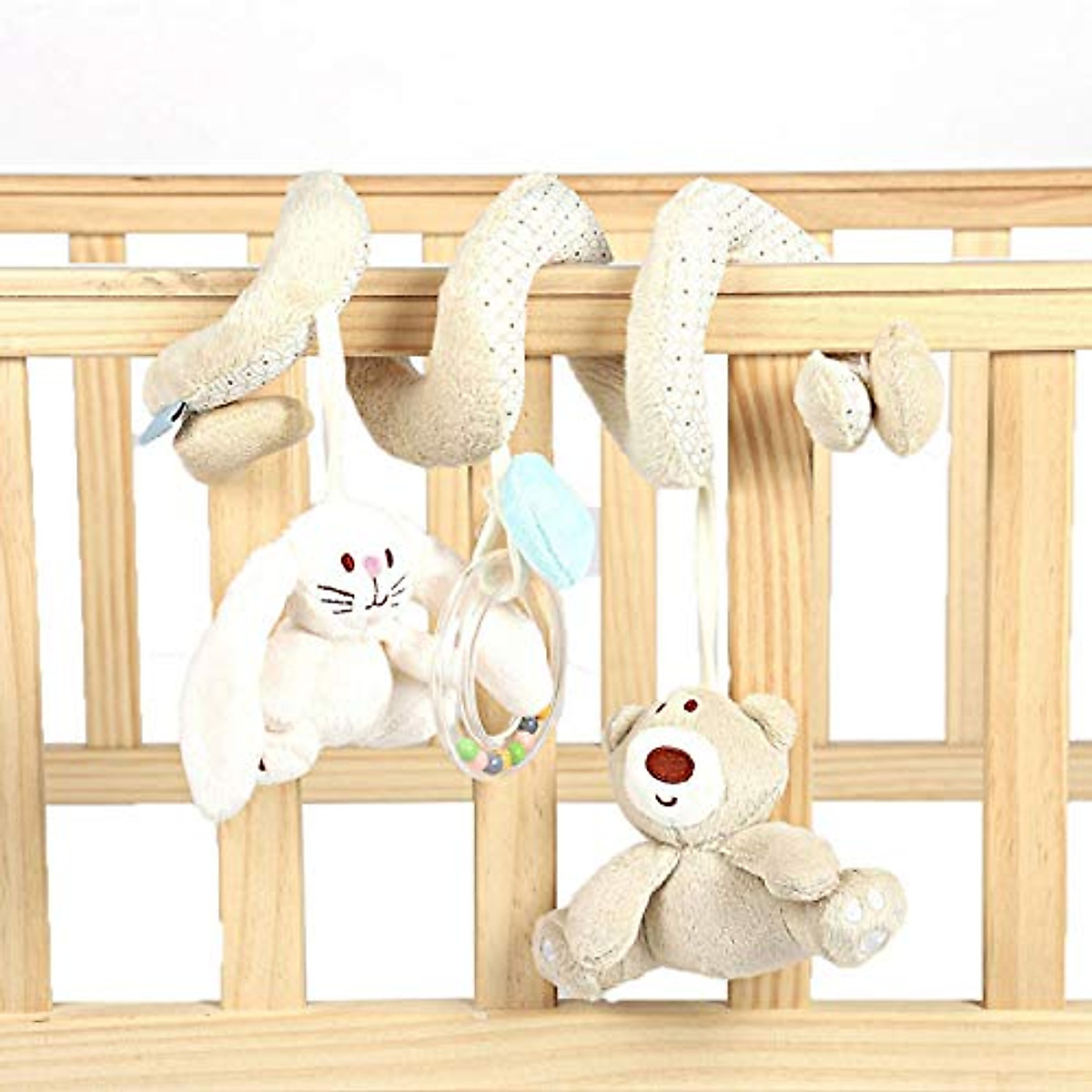 Yosoo Health Gear Comfortable Spiral Wrap Around Toy, Stuffed Toys Plush Soft Toys for Kids Car Seat