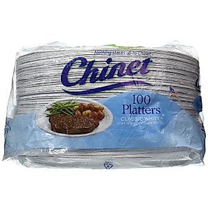 Chinet Platters, Extra Large, 100Count
