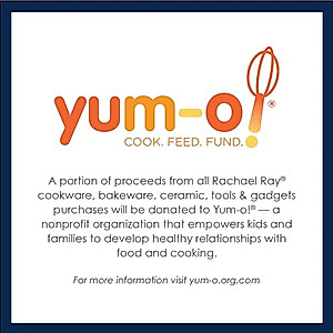 Rachael Ray Cucina Nonstick Cookware Pots and Pans Set, 12 Piece, Agave Blue