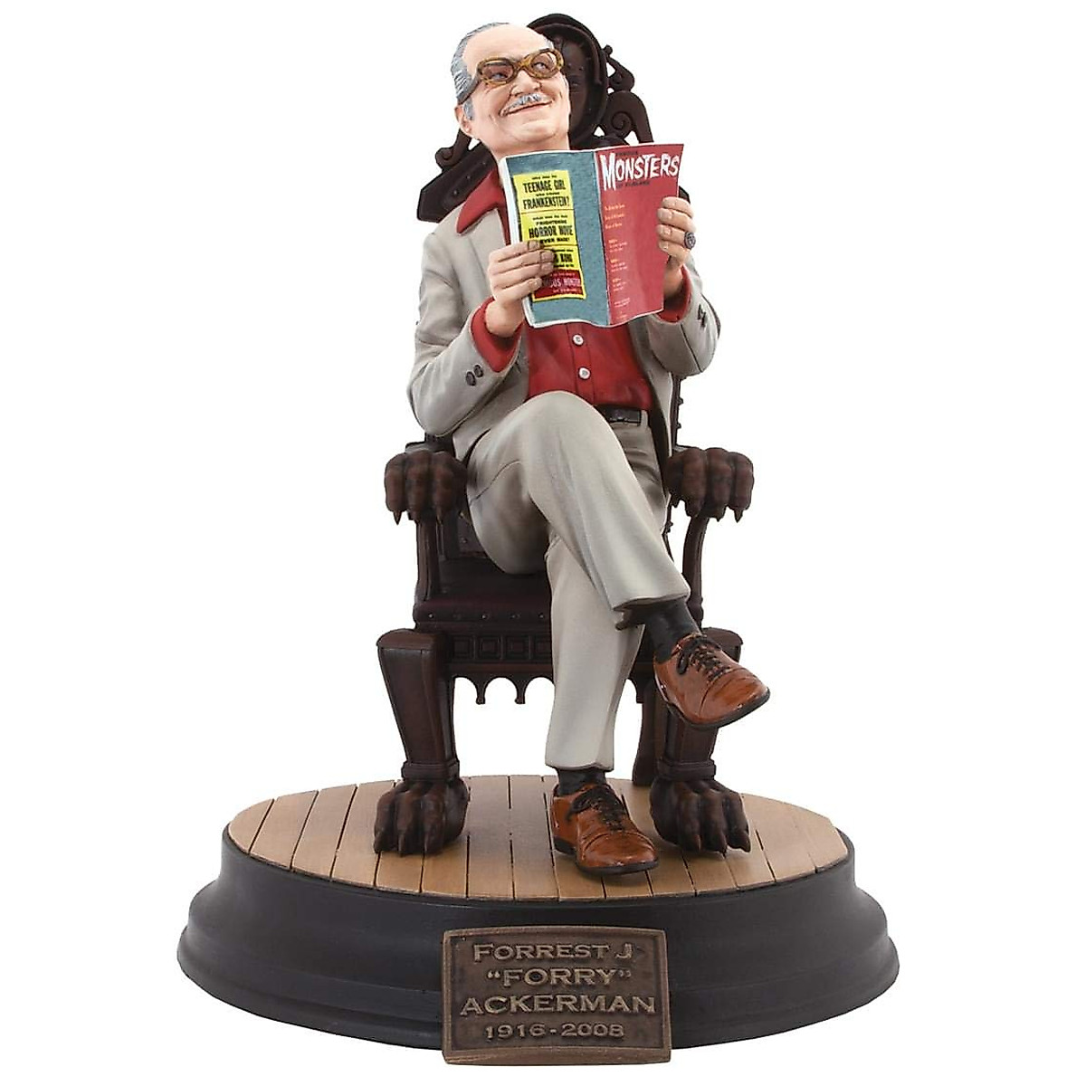 Dark Horse Deluxe Forrest J Forry Ackerman Statue