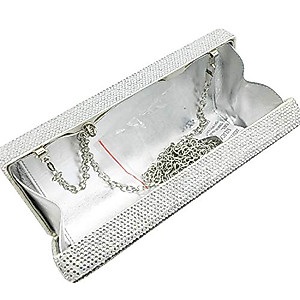 DDQYYSPP Novelty Poker Card Queen Evening Bags and Clutches for Women Crystal Clutch Bag Rhinestone Handbags Party Purse