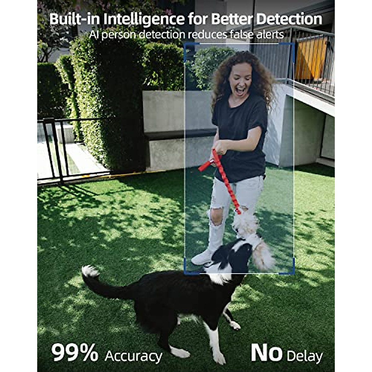 MUBVIEW Solar Security Cameras Wireless Outdoor Floodlight, 2K Outdoor Camera Wireless, Home Security Camera Outdoor, 800 Lumens Light/Siren/14000 Battery/2.4G WiFi/2-Way Talk/IP67/SD/Cloud