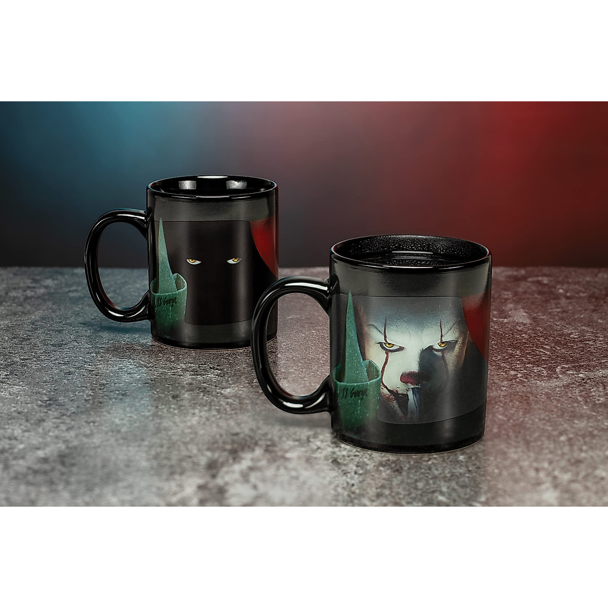 Paladone Pennywise Heat Change Mug - IT Horror Movie Drinkware