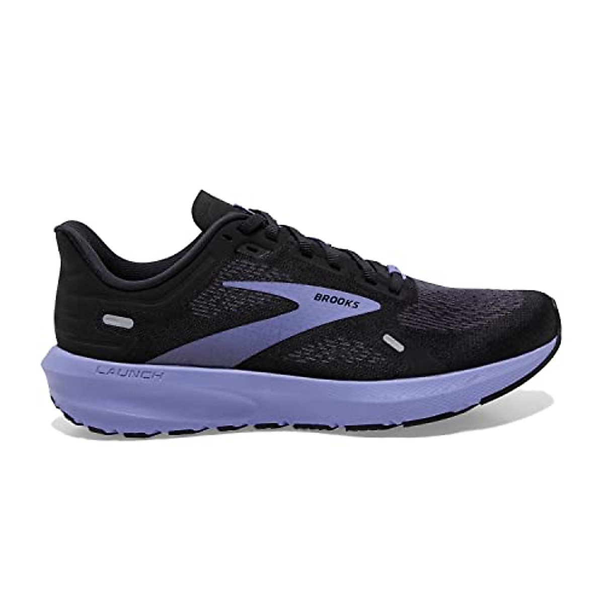 Brooks Women’s Launch 9 Neutral Running Shoe - Black/Ebony/Purple - 9