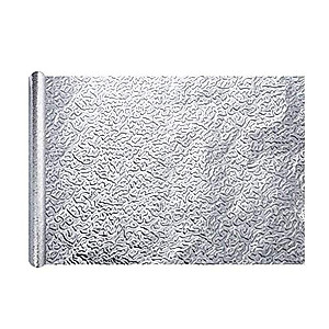 Self-Adhesive Paper Heat Wallpaper Aluminum Premium Kitchen Foil Backsplash Wall Kitchen，Dining & Bar Wooden Scrub Brush (C, One Size)