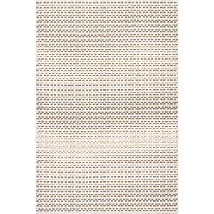 nuLOOM 4' x 6' Plush Indoor/Outdoor Area Rug, UV-Resistant, Long Loop Construction, Oeko-TEX Certified, Paito, Balcony, Jaylani Neutral