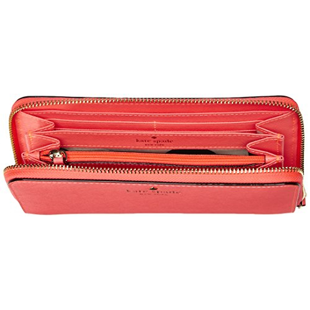 kate spade new york Cedar Street Lacey Wallet, Fluorescent Geranium, One Size