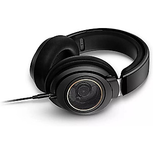 Philips Over Ear Open Back Stereo Headphones Wired with Detachable Audio Jack, Studio Monitor Headphones for Recording Podcast DJ Music Piano Guitar (SHP9600)