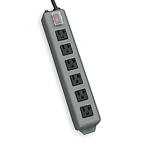 TRIPP-LITE UL620-15 Power Strip, 6 Outlet, 20A, 120V, 15FT