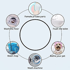 NBAAYIK Handheld Bidet Sprayer Kit,Bidet Sprayer Kit for Toilet,Bidet Sprayer for Toilet Black,Bidet Shower Head,Bidet Shower Kit,Bidet Sprayer Kit,Toilet Sprayer Set,Gold C (Golden B)