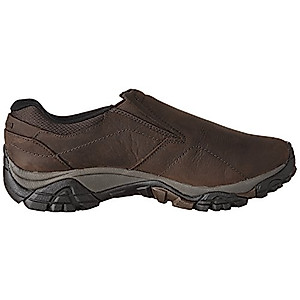 Merrell Men's Moab Adventure MOC Hiking Shoe, Dark Earth, 9 M US