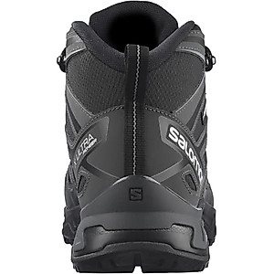 Salomon Men's X Ultra Pioneer Climasalomon Waterproof Climbing Shoe, Black/Magnet/Monument, 12