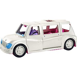 Polly Pocket Vehicle Toy with 3-inch Doll & 14 Fashion Accessories, Arrive In Style Limo Playset