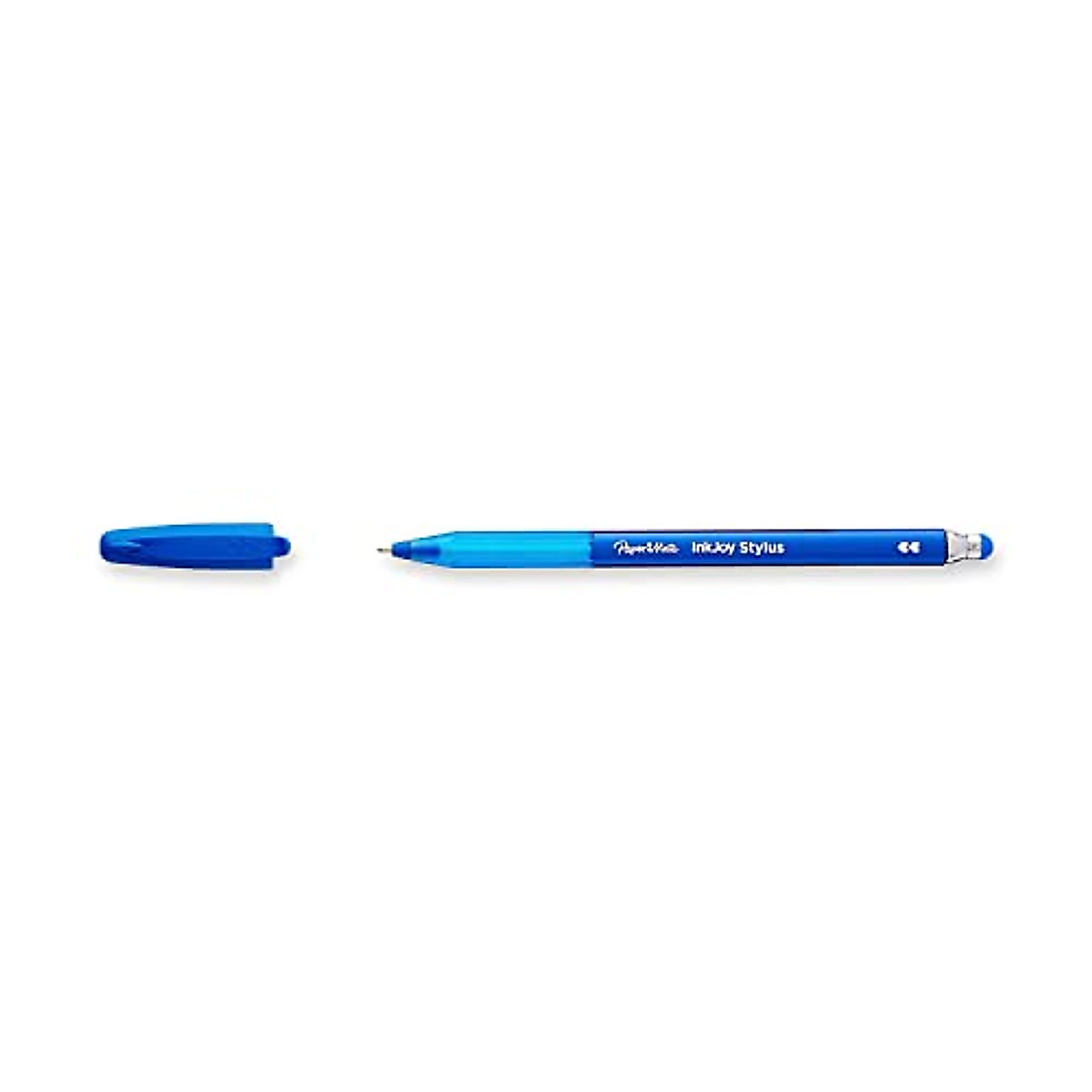 Paper Mate InkJoy 2 in 1 Stylus Ballpoint Pens, Medium Point, Blue, Box of 12