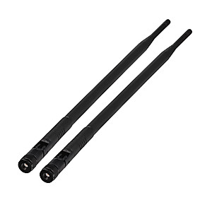 Eightwood 4G LTE Antenna 9dbi RP-SMA Antennae Compatible with Spypoint Link Tactacam Stealth Cellular Trail Camera Outdoor Wildlife Hunting Game Cam Security Camera (2-Pack)