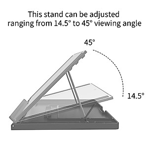 GAOMON GMS01 Universal Adjustable Tablet Stand PD1161/PD156PRO and Other Pads/Art Tablets/Books Less Than 12mm Thickness