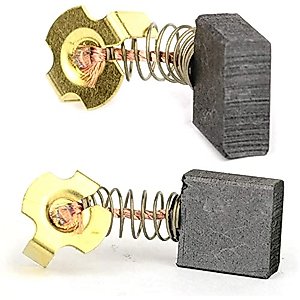 2pack 0502025007, 614367-00,5140024-30 Carbon Brushes (carbones para) Compatible for dewalt &Ridgid D24000/DW713/DW715/DW716/0502025007/BTS21-D04 Miter Saw