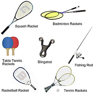 Abovehill Tennis Racket Grip Tape Matte Surface Non-slip for Tennis Racket Badminton Racket Baseball Bat Bicycle Grip Fishing Rod Grip 7-Pack