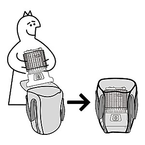 Campy Gear Carrying Bag for Hunky 18,000 BTU 2 in 1 Propane Heater & Stove