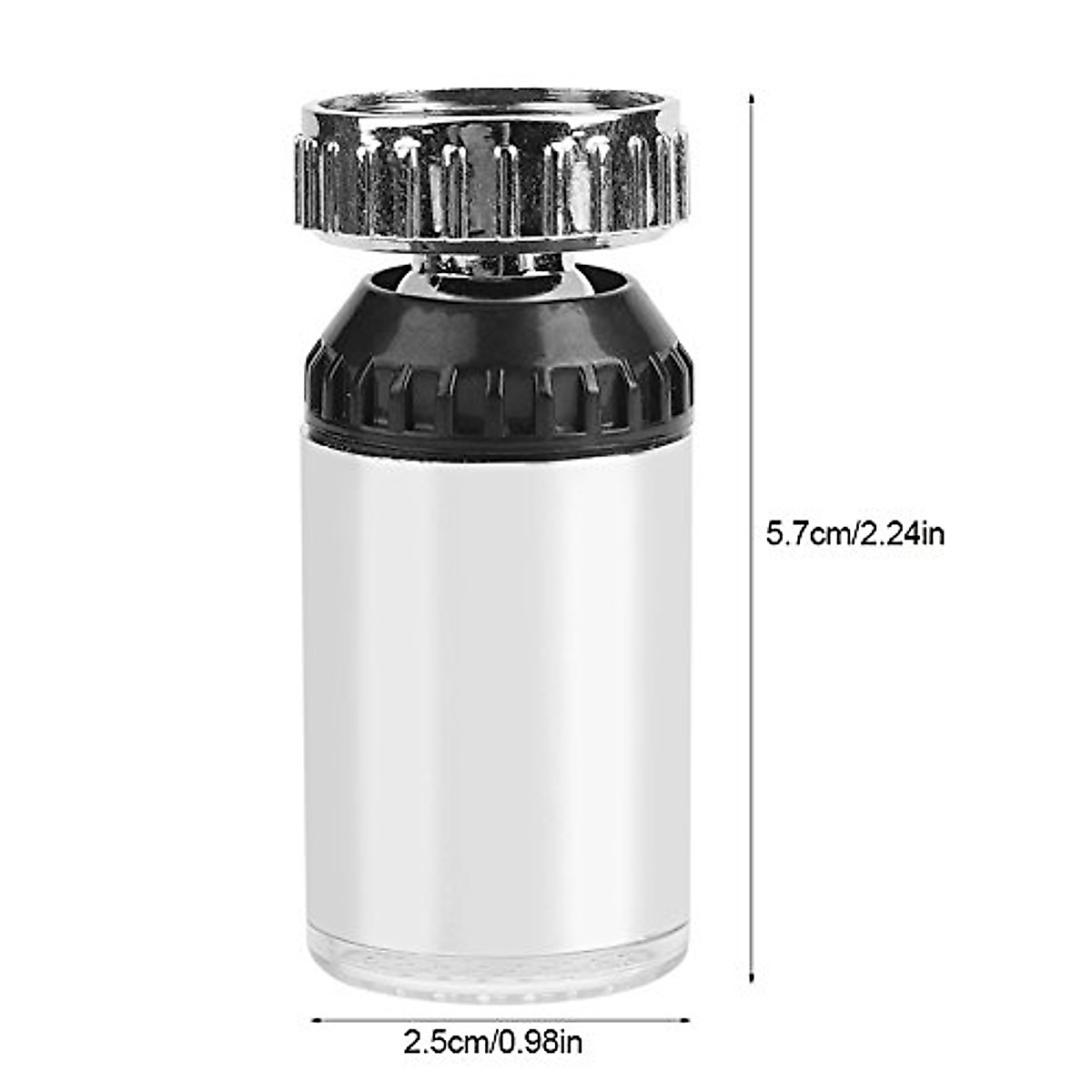 Delaman Faucet Tap 360° Rotating 3 Color Change LED Kitchen Sink Faucet Water Tap Tempeure Sensor