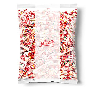 LaetaFood Smarties Candy Rolls Original Flavors (1 Pound Bag)