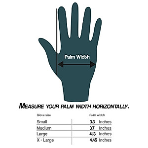 L3 Level 3 Nitrile Gloves - Professional Heavy Duty Disposable Gloves - Latex Free - Fits Snug - Box of 100