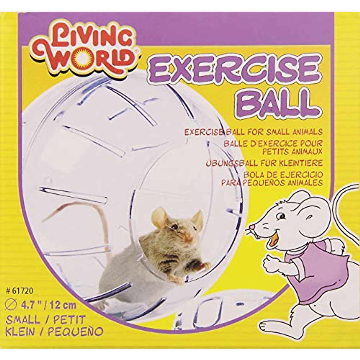 Living World Exercise Ball for Dwarf Hamsters and Mice