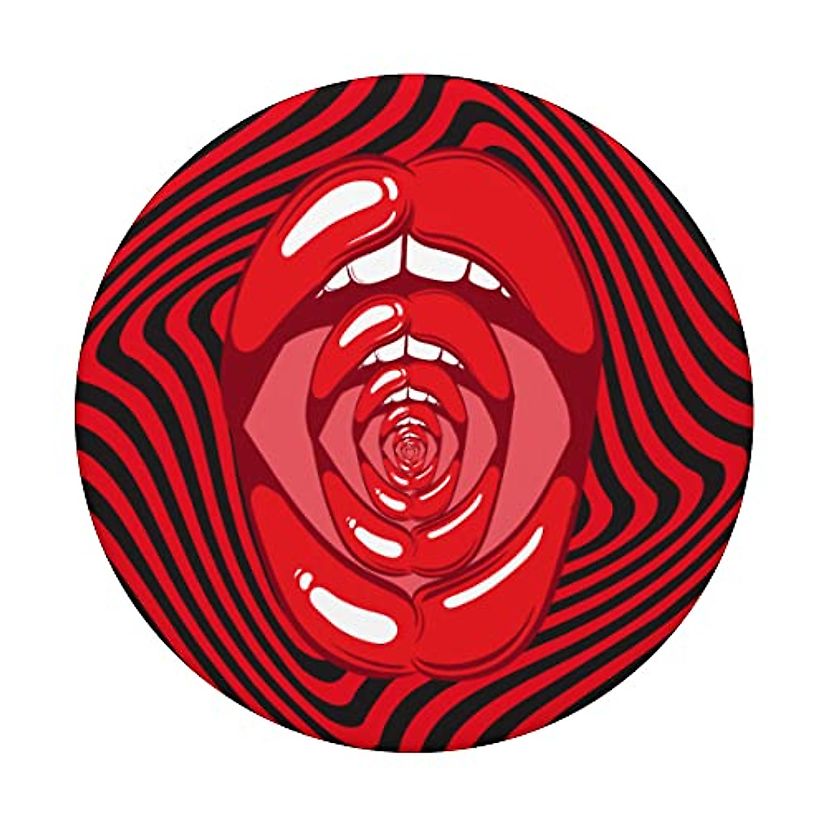 goblincore Surreal Trippy graphic art aesthetic weirdcore PopSockets Swappable PopGrip