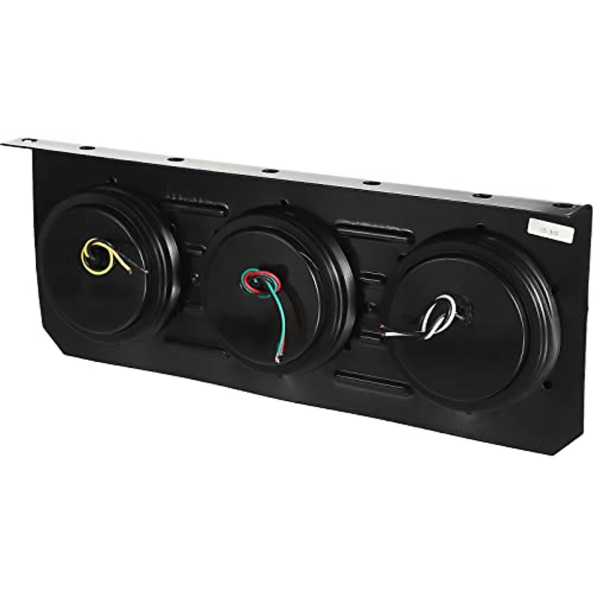 Partsam 63 LED Truck Trailer Tail Lights Bar Kit, Stop Turn Signal Brake Reverse Taillight with Iron Bracket Base Waterproof 12V-30V 4 Inch Round Led Trailer Tail Lights RV Camper Flatbed Trucks(2pcs)