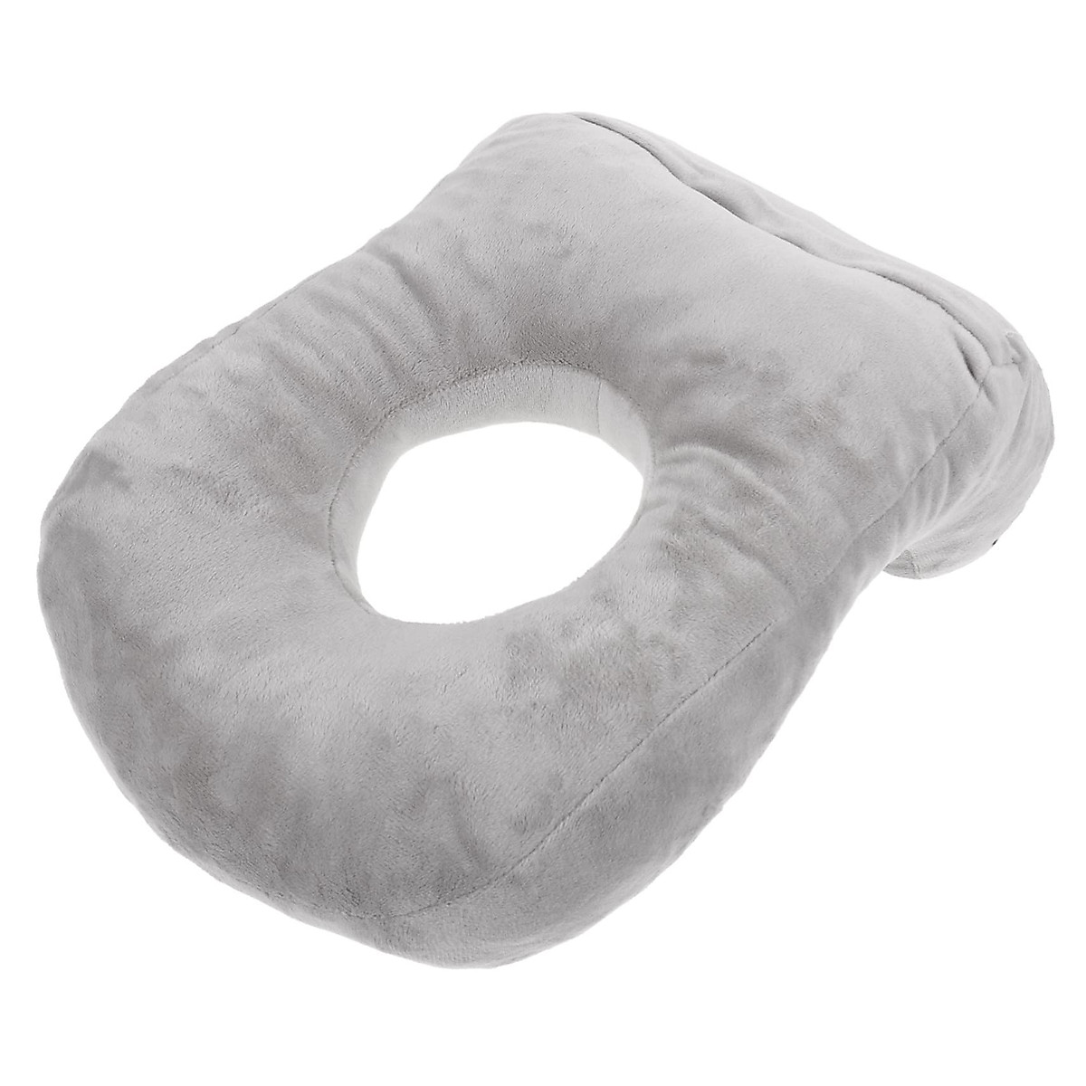 Tofficu Office Tummy Pillow Travel Neck Pillows for Airplanes Airplane Pillow Donut Pillow Headrest Face Cushion Desk Napping Pillow Office Cushion Donut Pillow for Ear Portable Pillow