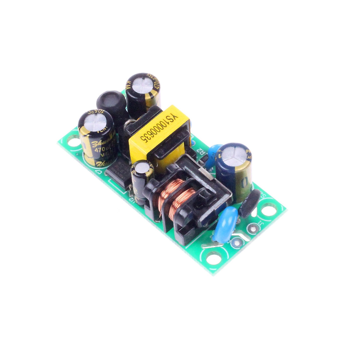 NOYITO AC to DC Precision Buck Power Supply Module AC 120V 100V-264V to 12V 500mA Isolated Step-Down DC Module (12V 500mA) Green
