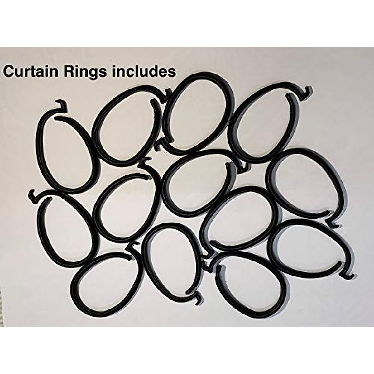 APEX GARDEN Four-Side Privacy Curtain Set for 10-Ft x 10-Ft Gazebo (10-ft x 10-ft, Charcoal)